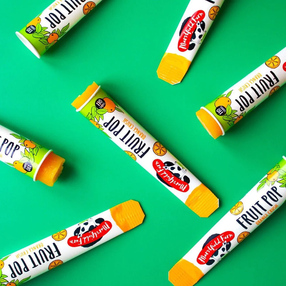 Orange Crush Push-Up Pop – Marshfield Farm Ice Cream